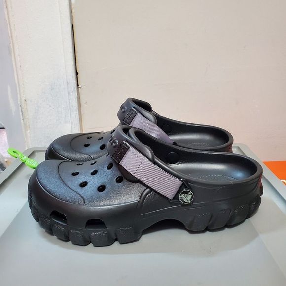 CROCS | Shoes | Crocs Offroad Sport Clogblack Graphite Unisex Mens 6 ...